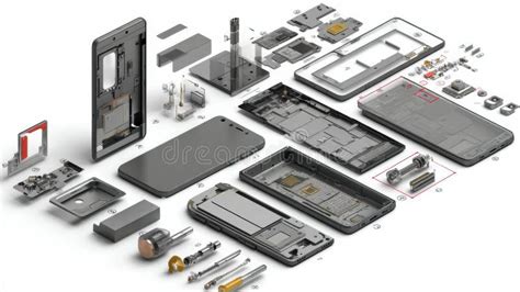Modular Smartphone Concept Showcases Exploded View Of Components And