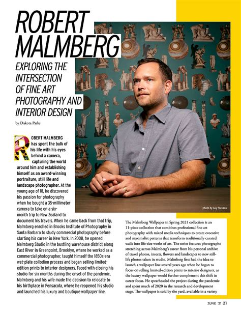 Robert Malmberg Exploring The Intersection Of Fine Art Photography And