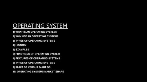 Operating System Pptx