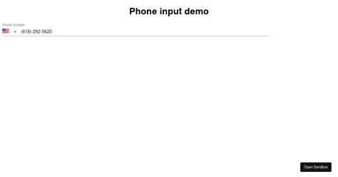 Mui Phone Input Forked Codesandbox