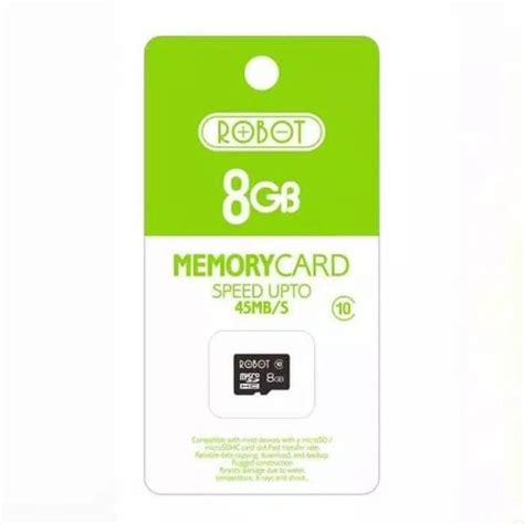 Jual Original Robot Micro Sd Sdhc Tf Gb Gb Kelas Memory Card Microsd Kartu Memori Mmc