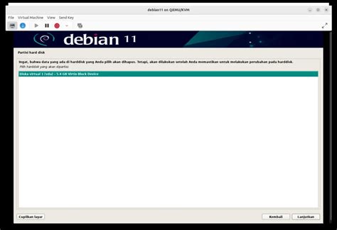 Cara Install Debian 11 Server Di Mesin Virtual Virt Manager
