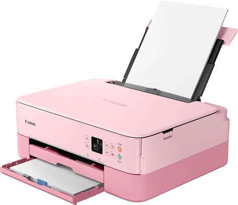 Customer Reviews Canon Pixma Ts Wireless All In One Inkjet Printer Pink C Best Buy