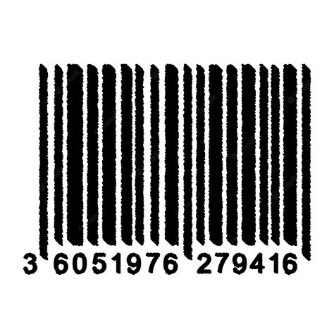 premium vector bar code isolated on white background universal product scan code in doodle
