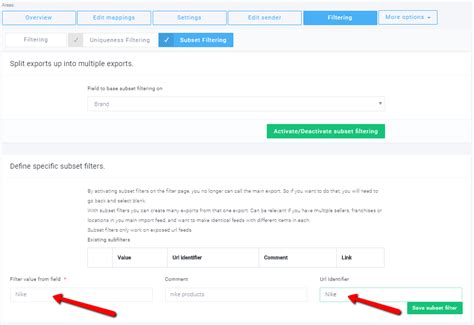 Product Filtering For Ecommerce