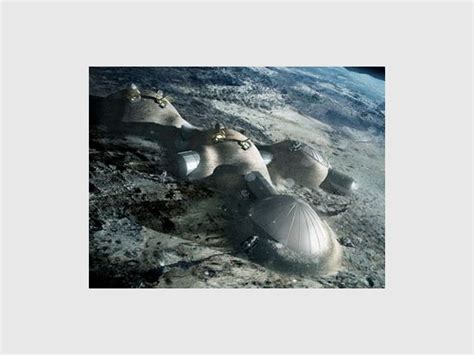 Grâce à Limpression 3d Norman Foster Imagine Une Base Lunaire