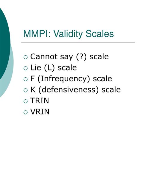 Ppt Mmpi Minnesota Multiphasic Personality Inventory Powerpoint