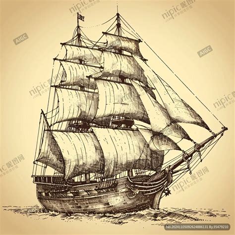 Ai创作图扬帆远航素描 帆船手绘 扬帆远航线描 手绘帆船 扬帆远航线稿 手绘船舶 船手绘 葡萄牙帆船素描 手绘桅子 帆船插画 手绘黑白帆船 手绘帆船图案 扬帆远航元素 帆船线稿 扬帆启航高清画