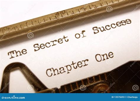 The secret of success stock image. Image of story, sensation - 13575693