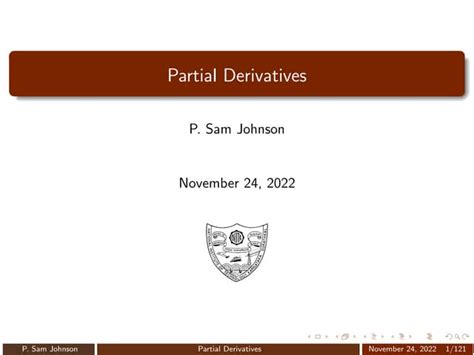Partial Derivatives Pdf
