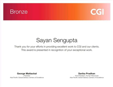 Sayan Sengupta On Linkedin Cgi