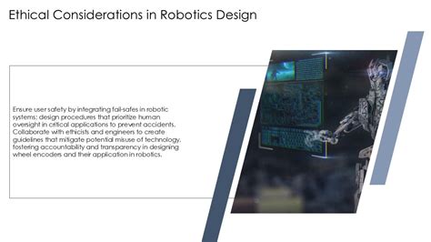 Ethical Considerations In Robotics Design Wheel Encoders Ppt Presentation St Ai Ss Ppt Powerpoint