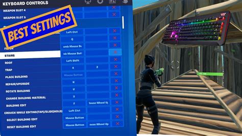 Best Keyboard And Mouse Settings For Fortnite Beginners 2025 Jolyn