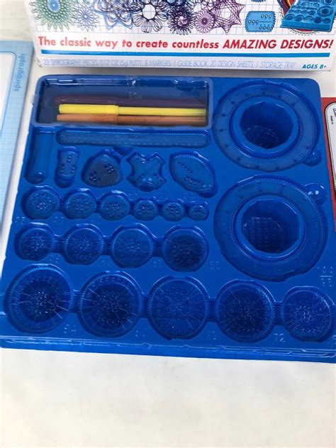 The Original Spirograph Classic Designs With 20 Wheels And 8 Markers The Original Spirograph Classic Designs With 20 Wheels And 8 Markers