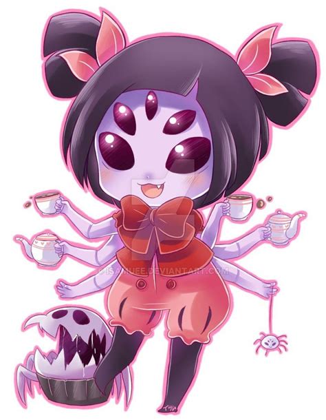 Muffet By Isamuee On Deviantart Undertale Cute Chibi Undertale