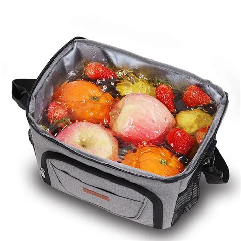 대형보냉백 미니보냉백 보냉팩 쿨러백 Denuoniss 맥주용 열 쿨러 백 어깨 끈 포함 누출 방지 티몬