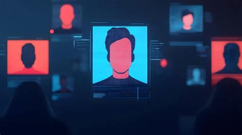 Digital Identity Security Anonymous User Data Premium Ai Generated Image