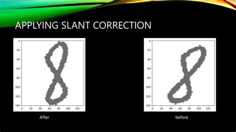 Slant Correction And Applying It On Handwritten Recognition Pptx