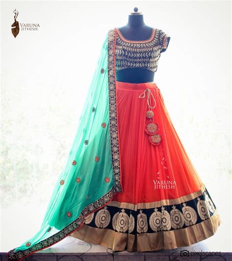 Photo By Varuna Jithesh Bridal Wear Designer Lehenga Choli Bollywood Lehenga Bridal