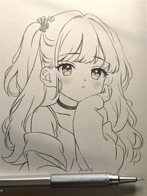 动漫人物画画图片 动漫人物画画图片女孩 博物迷