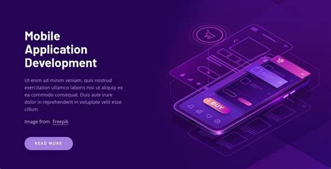 building mobile applications html5 template by nicepage