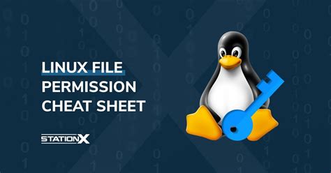 Linux File Permissions Cheat Sheet R Linux