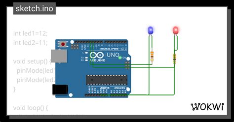 Holamundo Wokwi Esp32 Stm32 Arduino Simulator