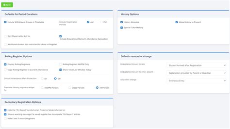 How To Configure Registration Options Bromcom Documentation Centre