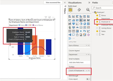 Power BI Create A Combo Chart GeeksforGeeks