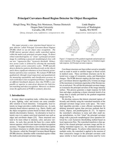 Pdf Cvpr07final Principal Curvature Based Region Detector For Object Recognition Dokumen Tips