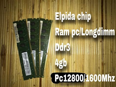 Promo Ram Ddr3 4gb Longdimm Untuk Pc Desktop Micron Kota Tangerang