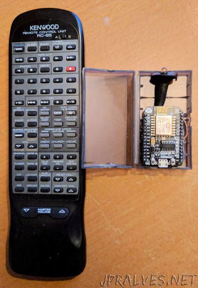 Esp Ir Remote For Kenwood Hi Fi But Fully Customisable