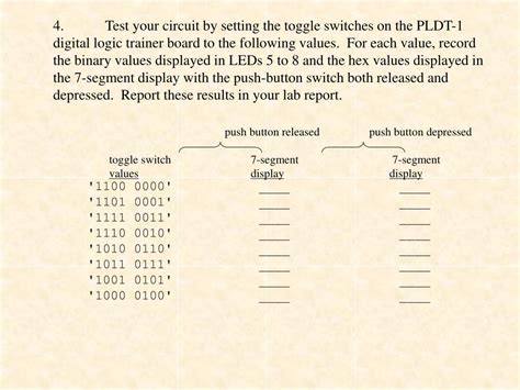ppt lab 5 multiplexer and 7 segment display powerpoint presentation