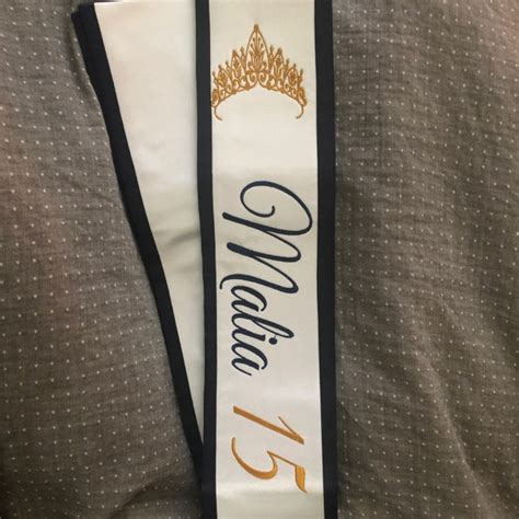 Pageant Sash Personalized Sash Monogrammed Sash Birthday Sash Etsy