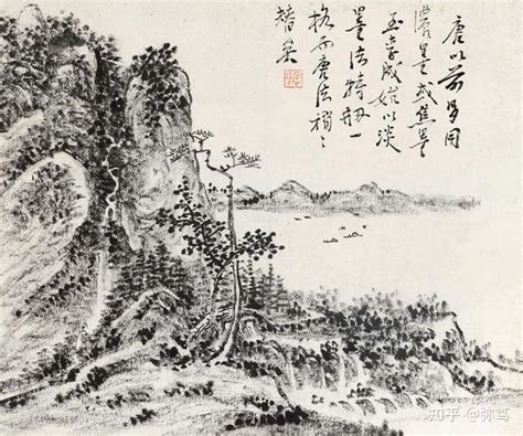 古色古香 国画用墨之五色六彩七墨 知乎