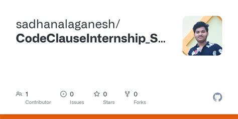github sadhanalaganesh codeclauseinternship spam classifier