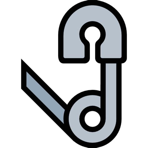 Safety Pin All Inclusive Lineal Color Icon