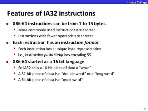 machinelevel programming ii basics comp 21000 introduction to