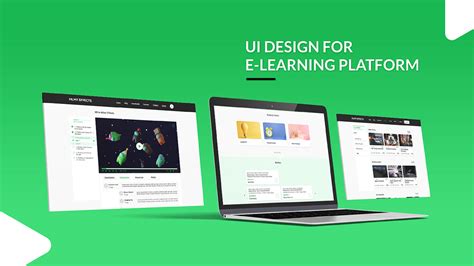 UI Design For E Learning Website Behance