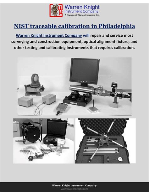 Nist Traceable Calibration In Philadelphia O Page 1