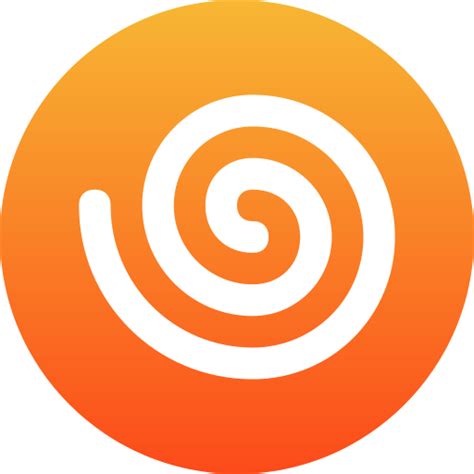 Spiral Generic Flat Gradient Icon