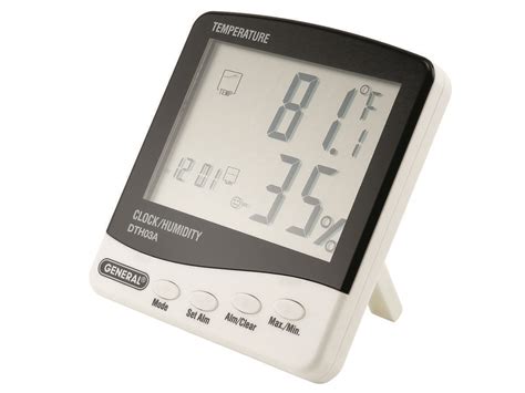 Temperature Humidity Monitor With Jumbo Display