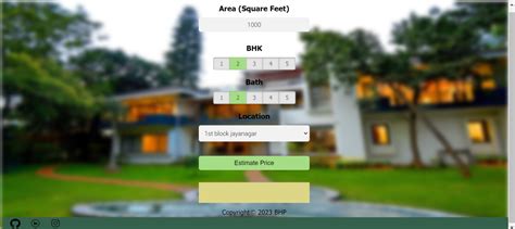 GitHub Fadil Bengaluru House Price Prediction