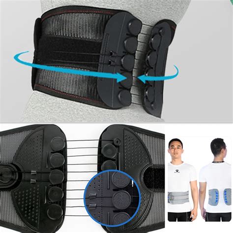 정형 외과 코르셋 등 지원 벨트 남성 여성 등 중괄호 벨트 요추 지원 Ortopedicas 보호 척추 지원 벨트 Aliexpress