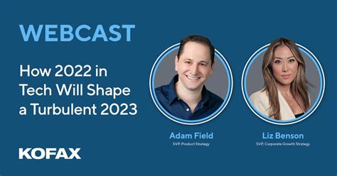 Geert Verstraeten On Linkedin Kofax Leaders Adam Field And Liz Benson Review Our 2022 Tech