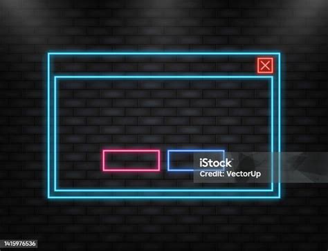 System Error Vector Icon Failure Pc Interface Error Message Computer