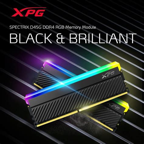 Xpg Spectrix D45g Ddr4 Rgb 32gb 2x 16gb U Dimm 3200mhz