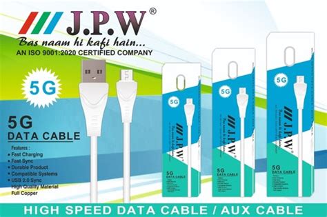 5g Type C Micro Usb Cable At Best Price In New Delhi Jpw Technology Private Limited