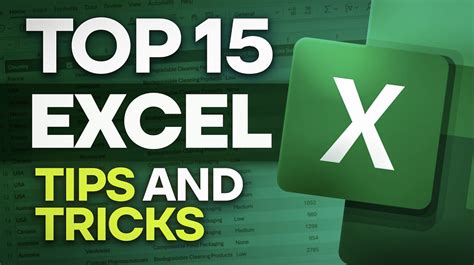 15 Excel Tips And Tricks To Save Time And Improve Productivity Geeky Gadgets