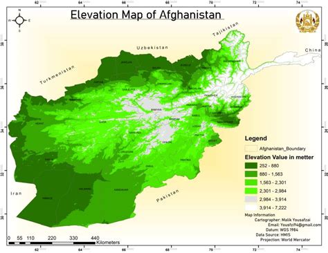 Malik Yousafzia On Linkedin Elevation Map Afghanistan